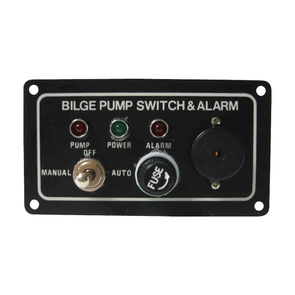 Bilge Pump Control Panel - With Alarm - 100Knots