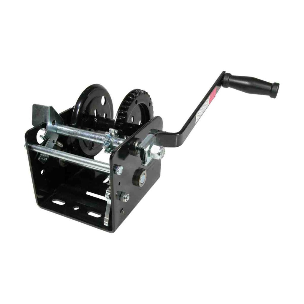 Manual Trailer Winch - Two Speed - 100Knots